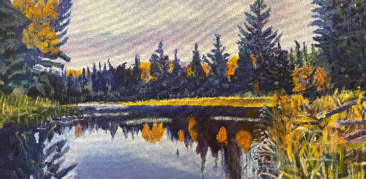 Art Fx #43: “High Lake” by Marinus (Mark) Boekelman - South Muskoka Doppler