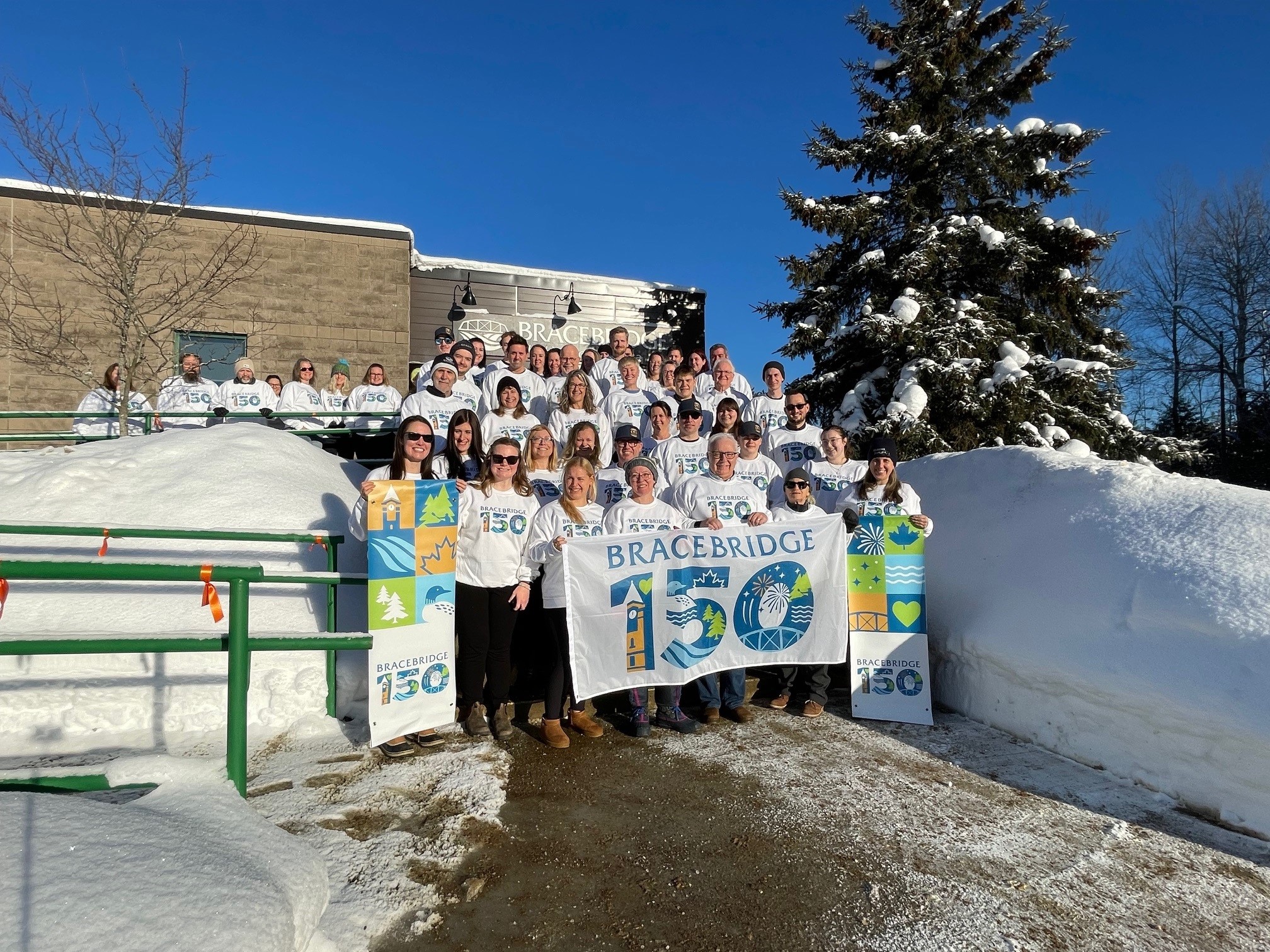 Town raises the Bracebridge 150 flag to celebrate anniversary milestone ...