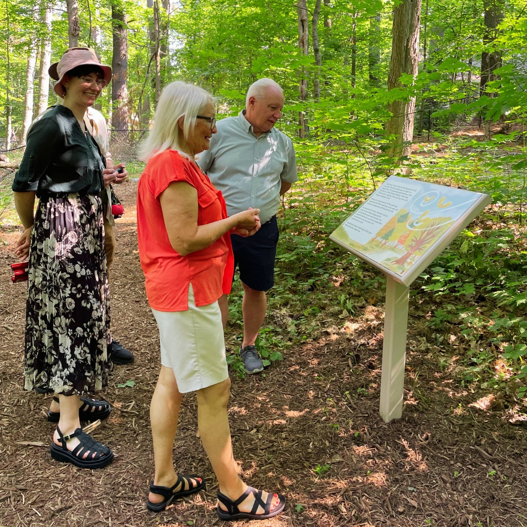 Town unveils Lucky the Maple Key at Woodchester - South Muskoka Doppler