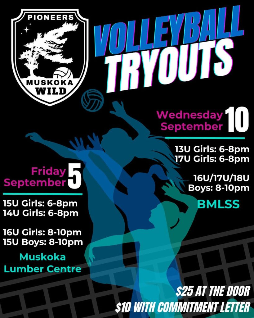 New volleyball organization launched for Muskoka district - Huntsville ...