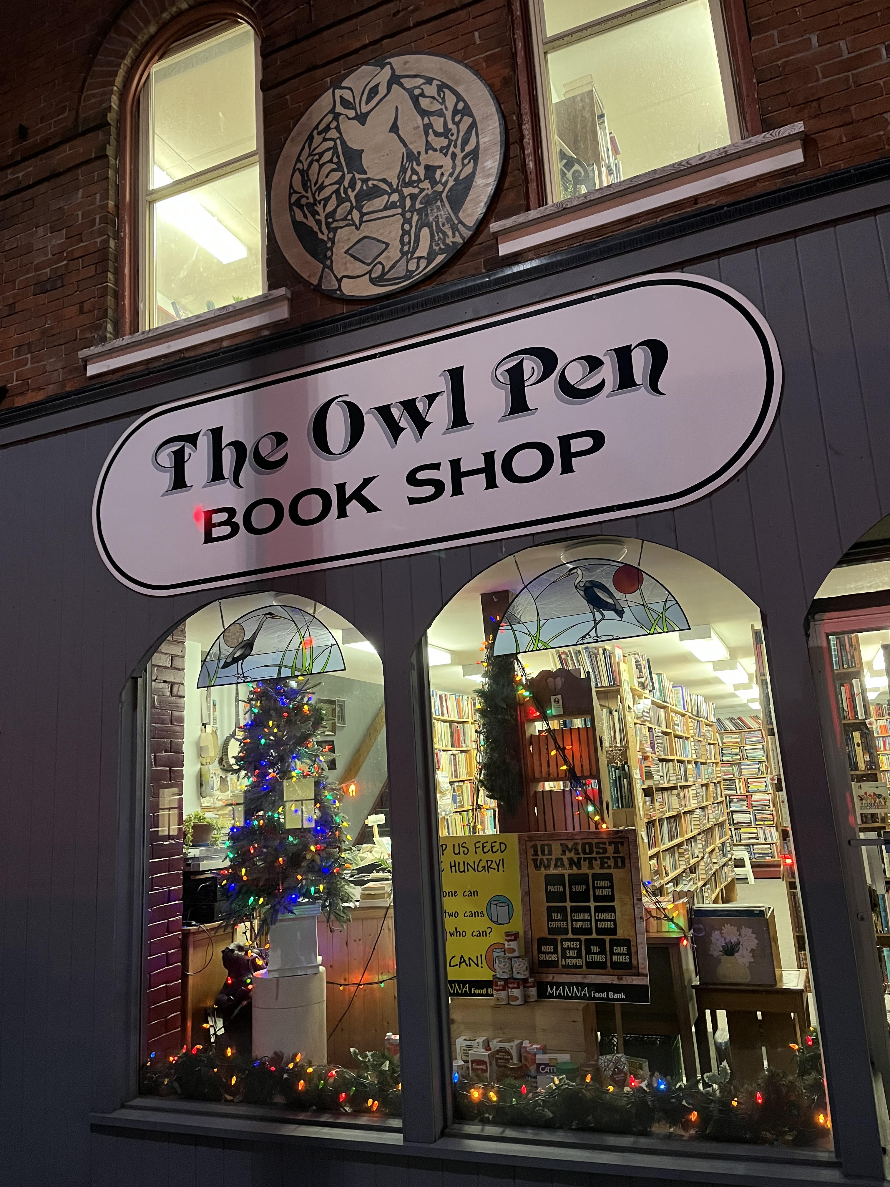 Food Drive for Manna Food Bank Runs Nov. 21–Dec. 13 at The Owl Pen ...