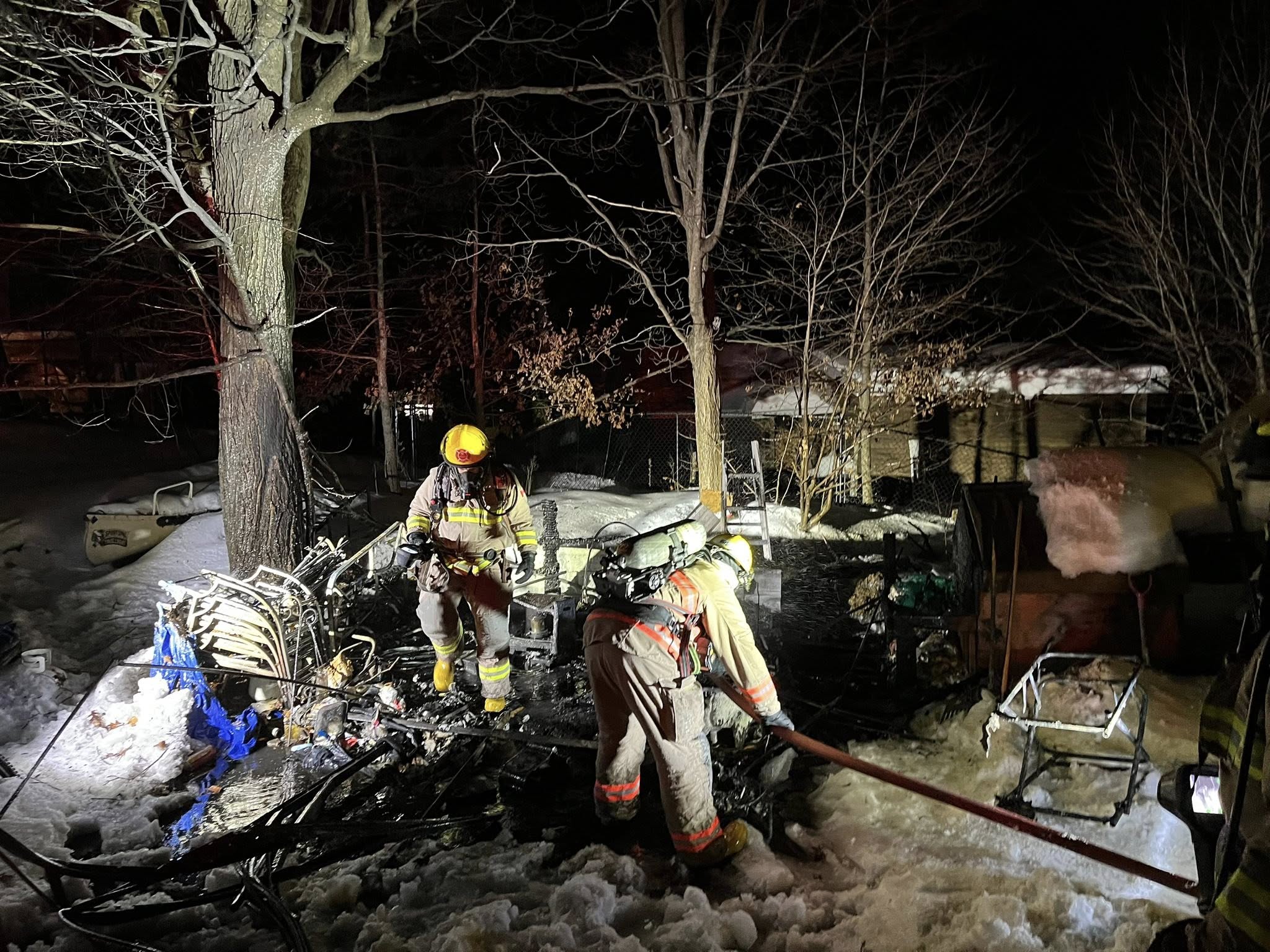 Early Morning Fire Damages Outbuilding in Bala - South Muskoka Doppler