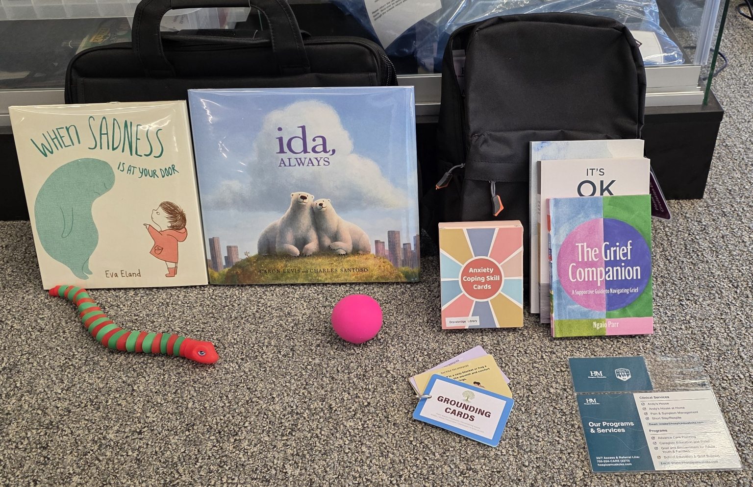 Grief Support Kits Now Available to Borrow from Bracebridge Library ...
