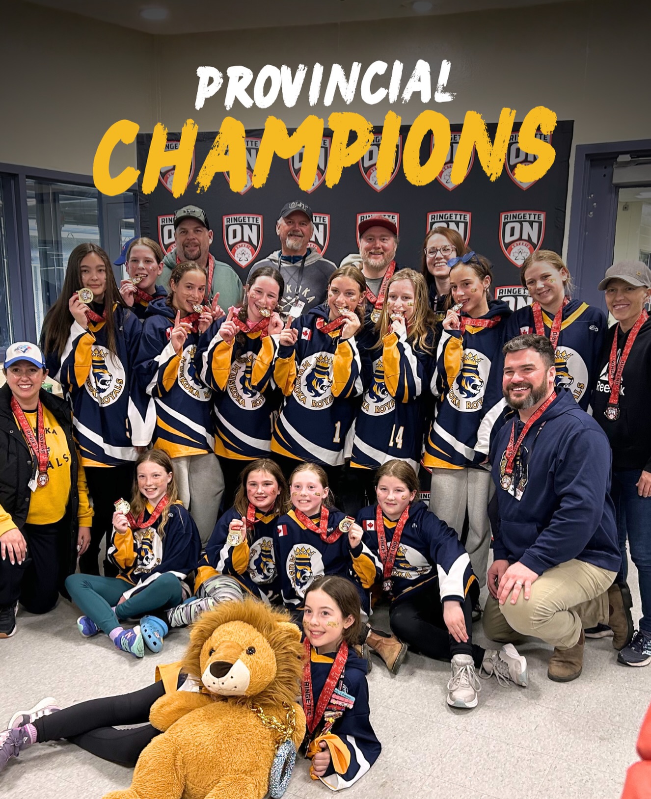 U12 Muskoka Royals Capture Gold at Ontario Championships - South ...