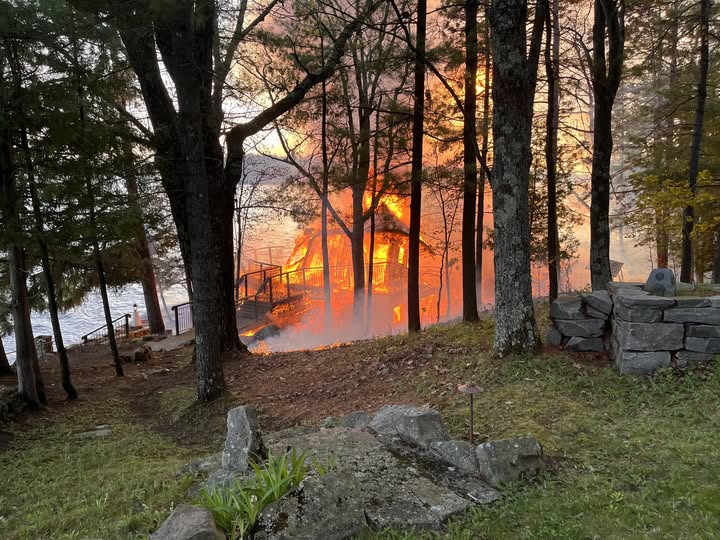 Crews Prevent Lake Muskoka Boathouse Fire From Spreading to Nearby ...